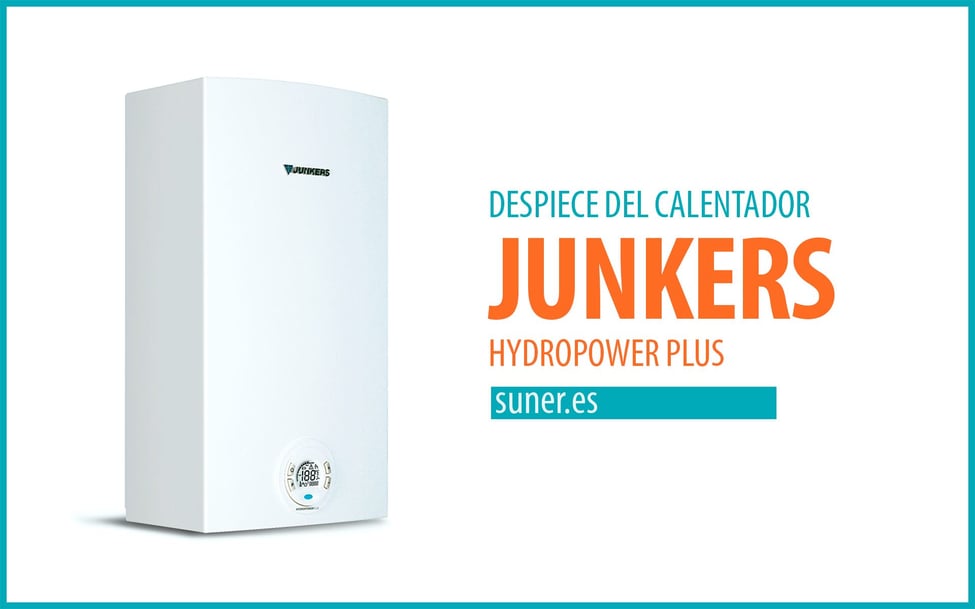 Despiece del calentador Junkers Hydropower Plus